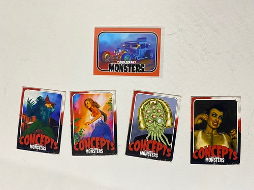 Mark Spears Monsters Drac Hotrod Kickstarter Exclusive +Concept Trading ...