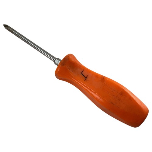 Snap-on SDDP31 Orange #1 Phillips Screwdriver 3" Blade Some Marks Solid ...