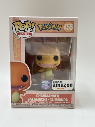 Funko Pop Pokemon Charmander Soft Color Amazon Exclusive Collectable | eBay