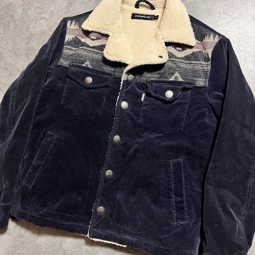 Jack Rose Corduroy Jacket Boa Native Pendleton Pattern | eBay