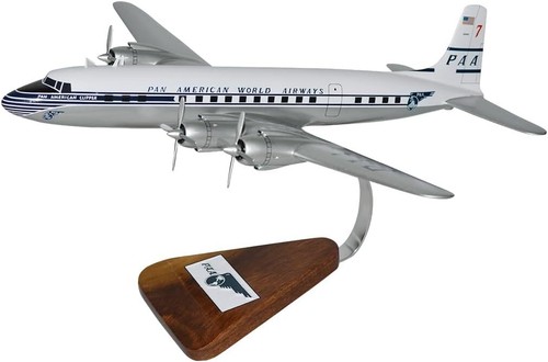 Pan Am American World Airways Douglas DC-7 Desk Display Model 1/72 SC ...