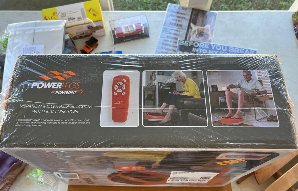 Powerfit ETF002M Power Legs Vibration Foot Massager Complete - New in ...