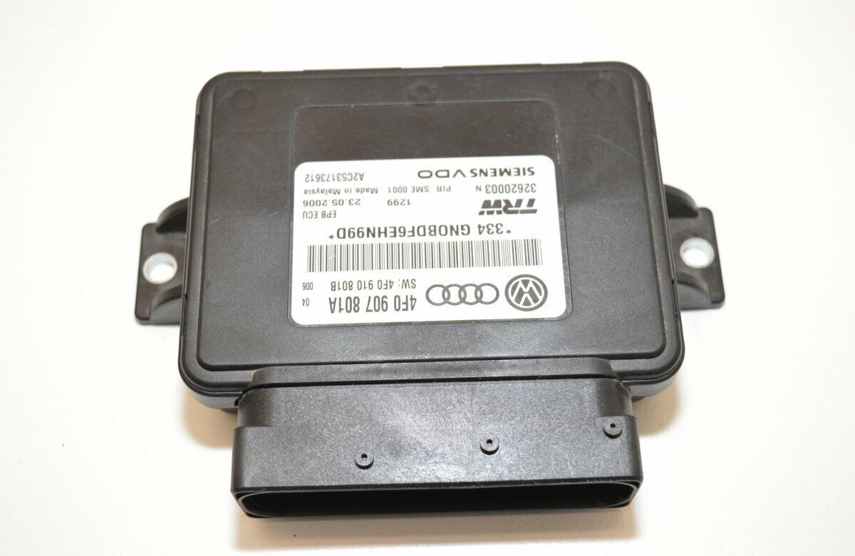 Audi A6 05-11 EPB Control Unit W/ Software For Electromechanical ...