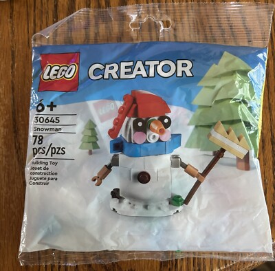 LEGO 30645 Creator - Snowman Polybag - New 673419377287| eBay