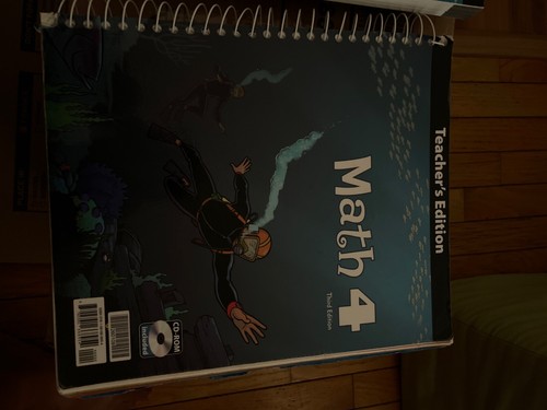 BJU Press Bob Jones Math 4 (3rd ed.) Teacher Guide with CD ...