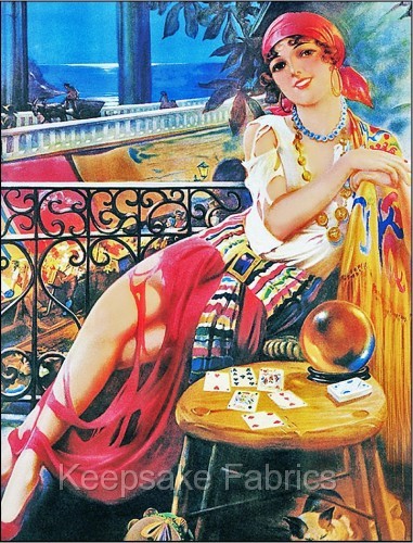 Gypsy Pin Up Crystal Ball Quilt Block Multi Sizes FrEE Shipping | eBay