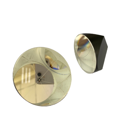 1.5'' Corner Cube Prism D38.1mm Silver Coated N-BK7 Trihedral ...