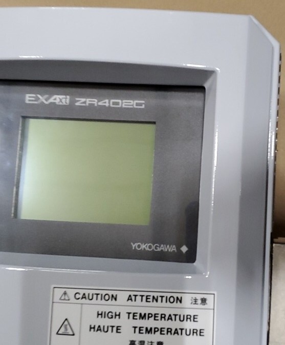 Unused Yokogawa ZR402G-T-E-E-A EXAxt Zirconia Converter Module S1 Year ...