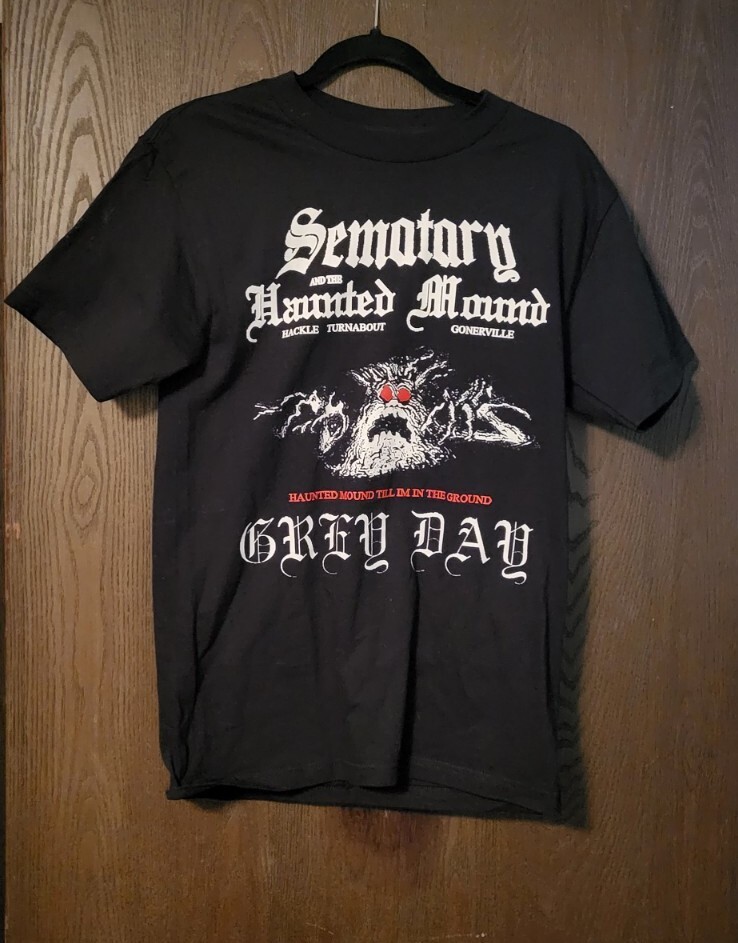 2023 Sematary Grey Day Tour T-shirt Small - Gem
