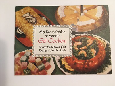 Mrs. Knox's guide to modern gel-cookery dessert salad main dish recipe ...