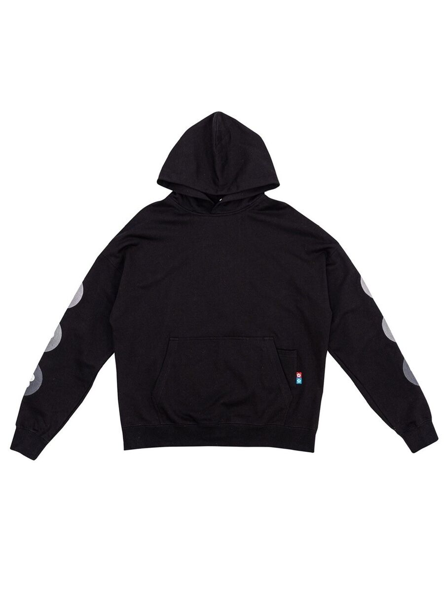 Vandy The Pink Flower Arm Hoodie, Black, Size X-Large (XL Vandy The Pink Flower Arm Hoodie, Black, Size X-Large (XL