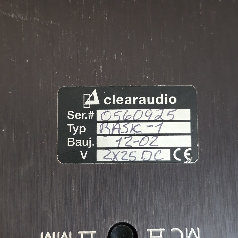 Clearaudio Basic Phono Preamplifier (MM/MC) | eBay