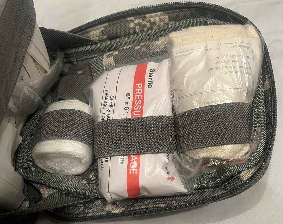 ACU Digital Medic Pouch First Aid Bandages Medical Scissors NEW | eBay