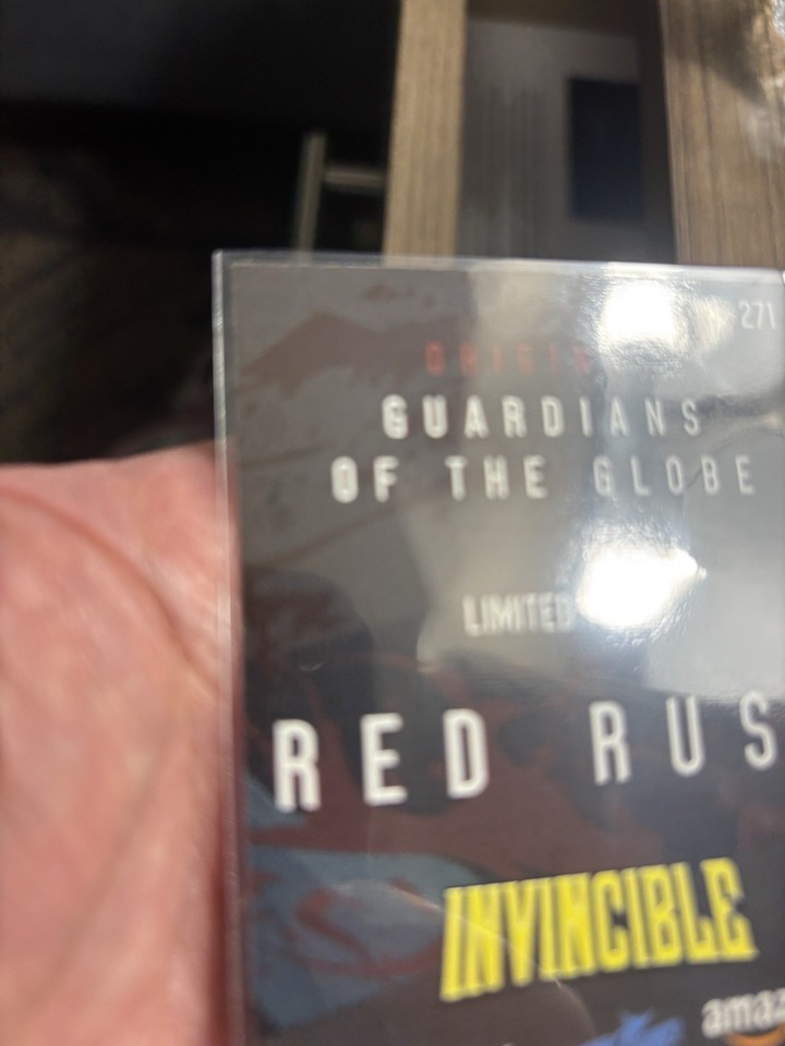 SDCC 2025 Invincible RED RUSH Blood Splatter Promo Card LIMITED To 100 ...