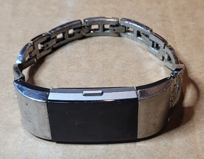 Fitbit Charge 2 for PARTS OR REPAIR w/ Mtozon Silver Tone Rhinestone ...