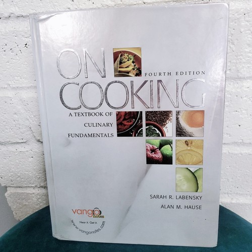On Cooking: A Textbook of Culinary Fundamentals 4th Edition Hardcover ...