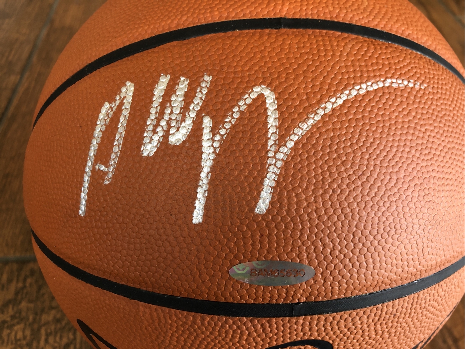 Andrew Wiggins Signed Autographed Official Spalding Basketball Warriors ...