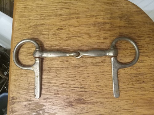 Used half cheek snaffle bit 5 1/4 mouth | eBay