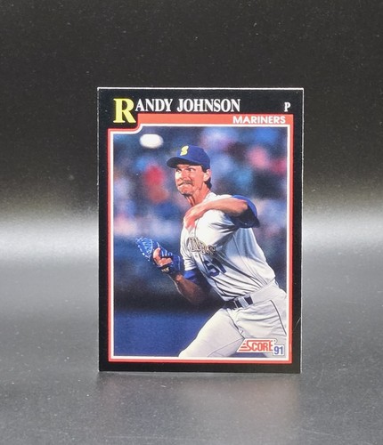 1991 Score RANDY JOHNSON Card #290 Seattle Mariners Baseball | eBay