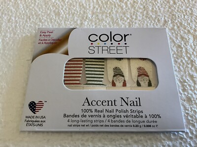 Color Street PAPA GNOME -ACCENT PACK Holiday Collection | eBay