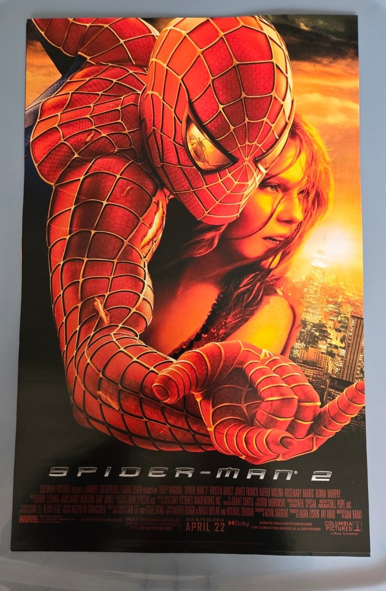 Affiche Du Film Spider Man 2002