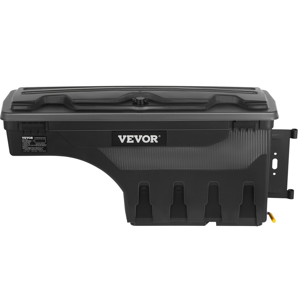 VEVOR Truck Bed Storage Box Waterproof Lockable Pivot for Ford F-150 ...