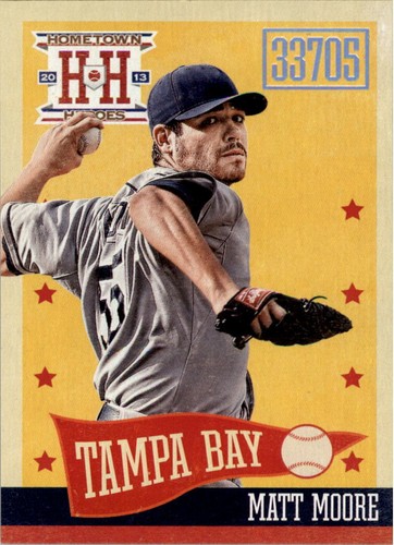 2013 Hometown Heroes Zip Code #233 Matt Moore - NM-MT | eBay