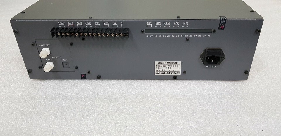 OKITRONICS UV OZONE MONITOR OZM-7000G ,OZM-7000G3 POWER ON TESTED FREE ...