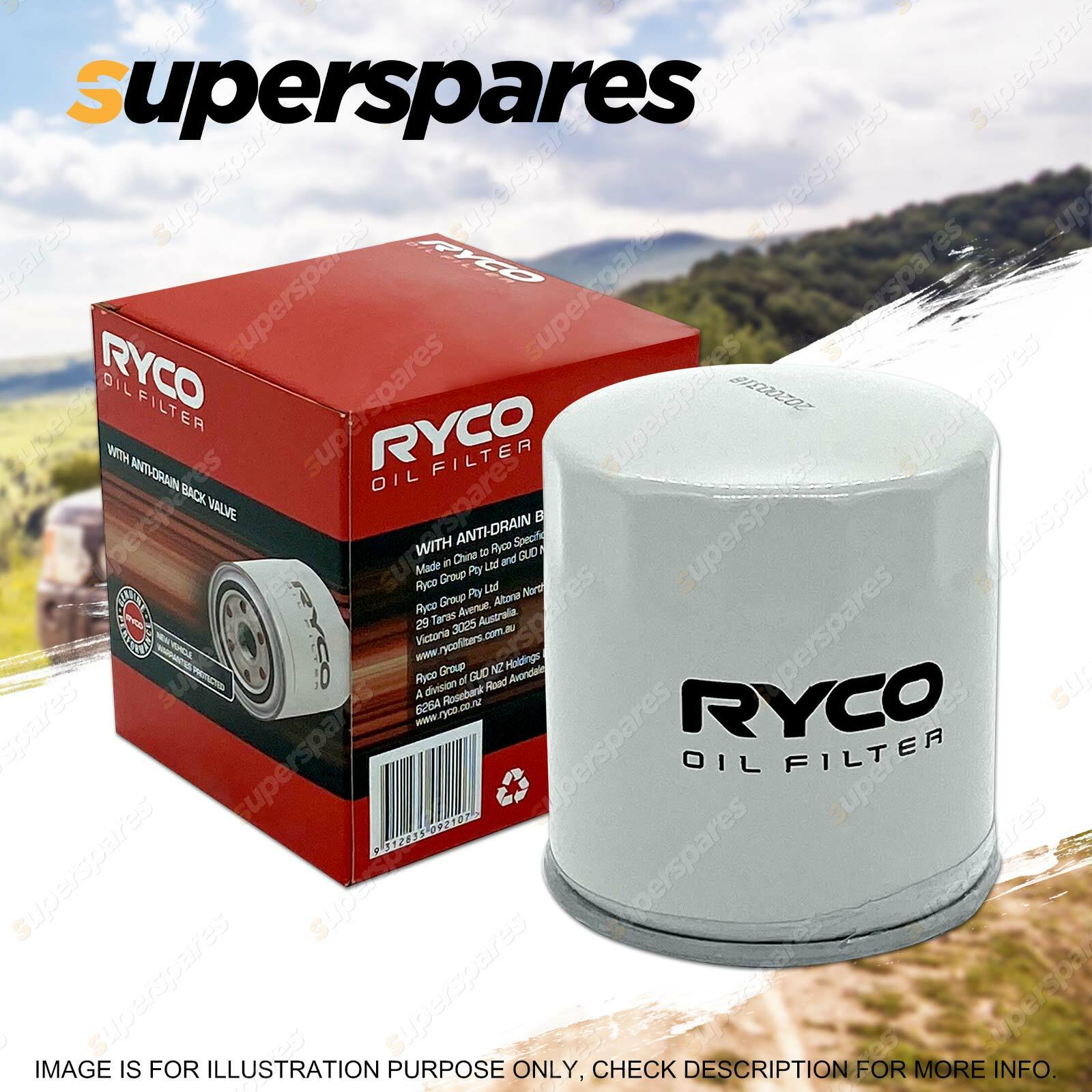 Ryco Oil Filter for Nissan Skyline C210 C211 C211 R30 1.8 2.0 1.6 2.4L ...