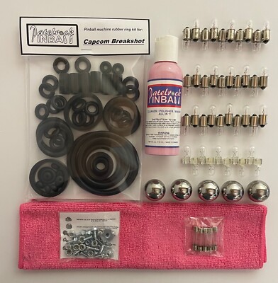 1996 Capcom Breakshot / Break Shot Pinball Machine Maintenance Tune Up ...