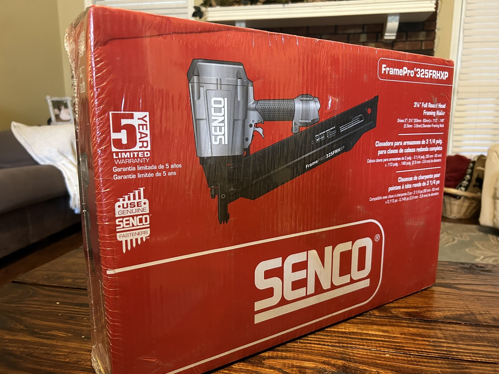 Senco FramePro 325FRHXP 20° 3 1/4 in Full Round Head Framing Nailer ...