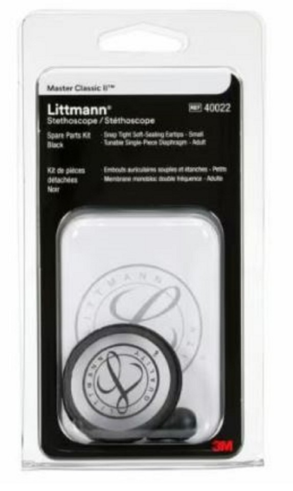 Littmann® Steth Spare Parts Kit, Master Classic II-BLACK-40022 Medicos ...