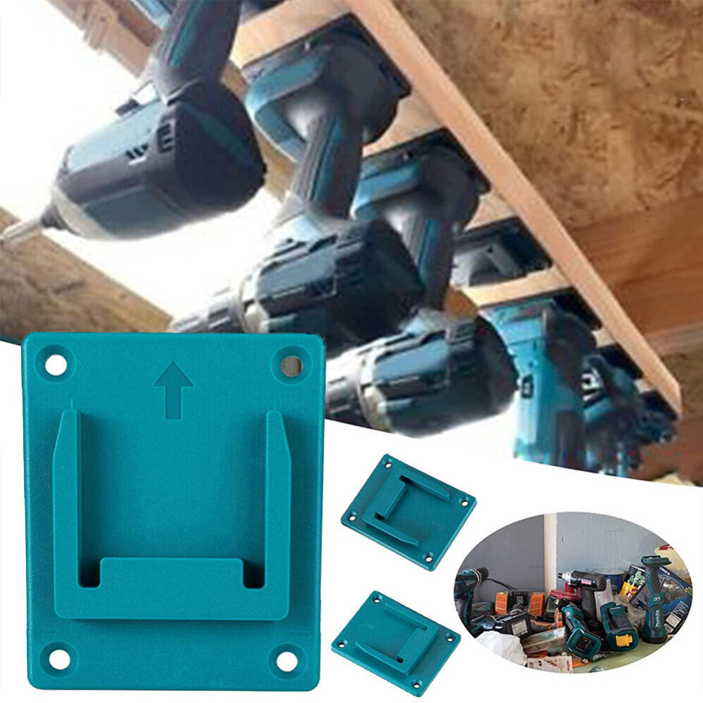 10x Slots Tool Holder For Bosch/Makita Bracket 18V Lithium Battery ...