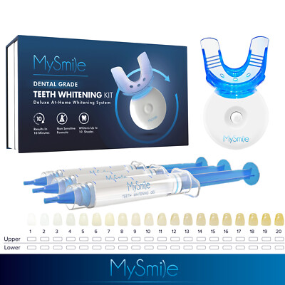 OFFICIAL MySmile Teeth Whitening Kit Non-Sensitive Whitener Kit w ...