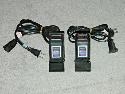 Pair of Pollenex Model 501 Small Portable Plug-In Electronic Ionizers w ...