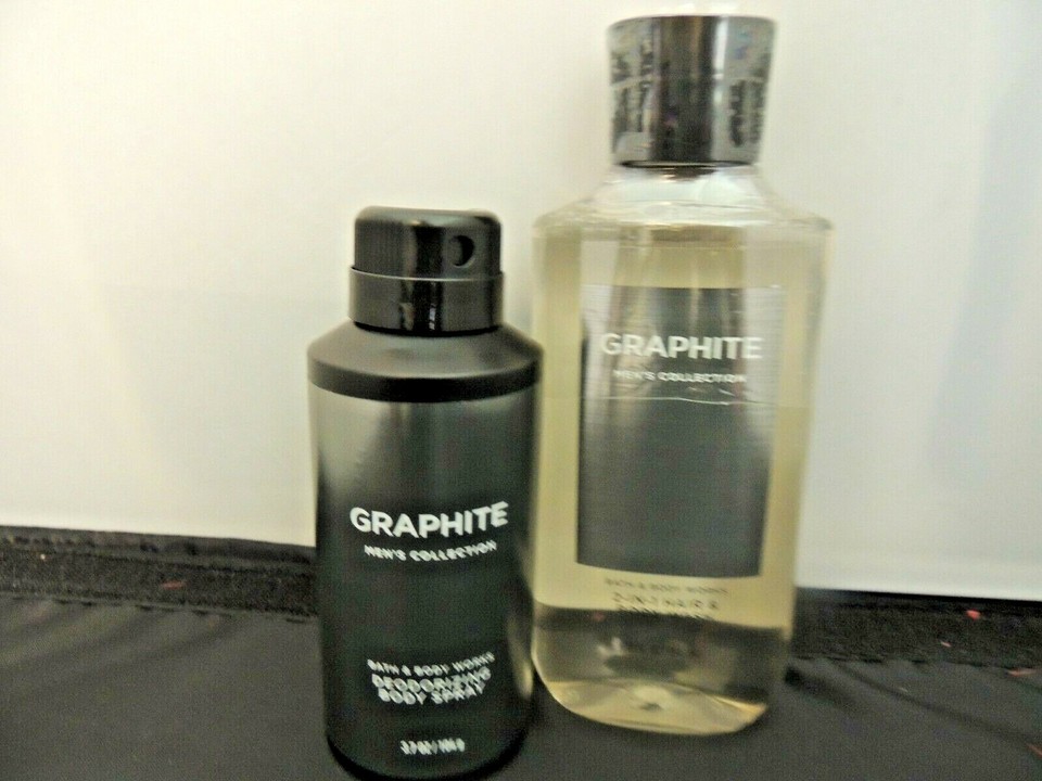 BATH & BODY WORKS GRAPHITE 2 PC BATH AND BODY MEN GIFT SET | eBay