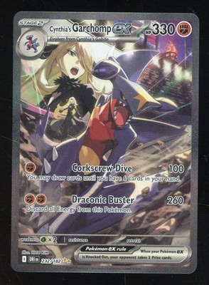 2025 Pokemon EN Destined Rivals #232 Cynthia's Garchomp SIR | eBay