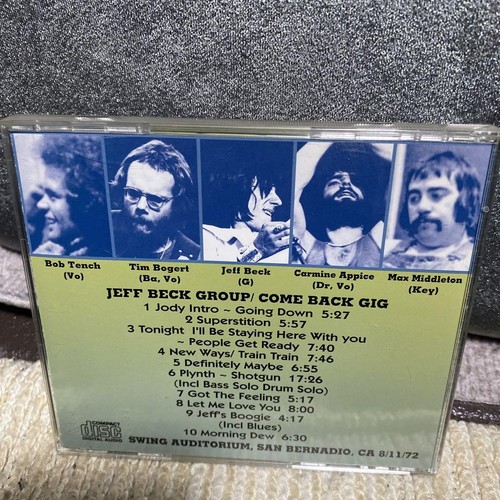 Jeff Beck Group Come Back Gig | eBay