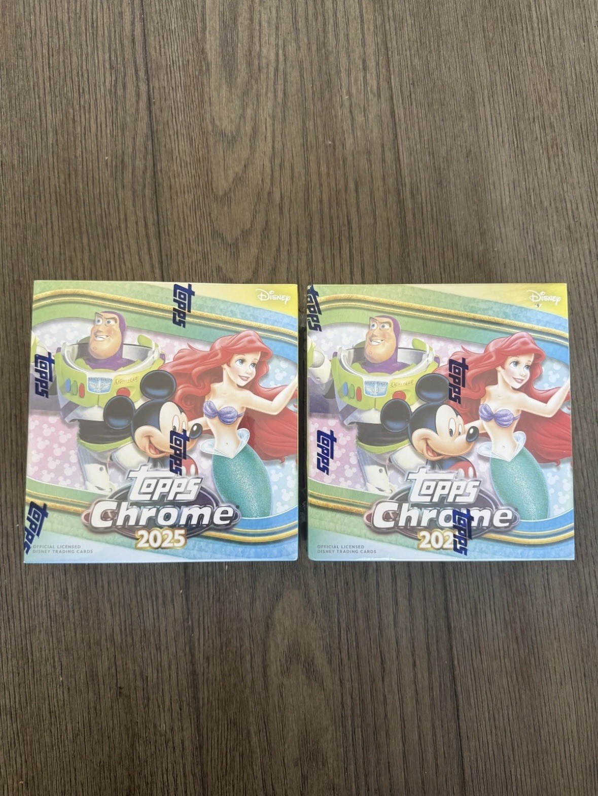 2025 Topps Chrome Disney Mega Box Sealed - SHIPS TODAY - LOT OF 2 | eBay