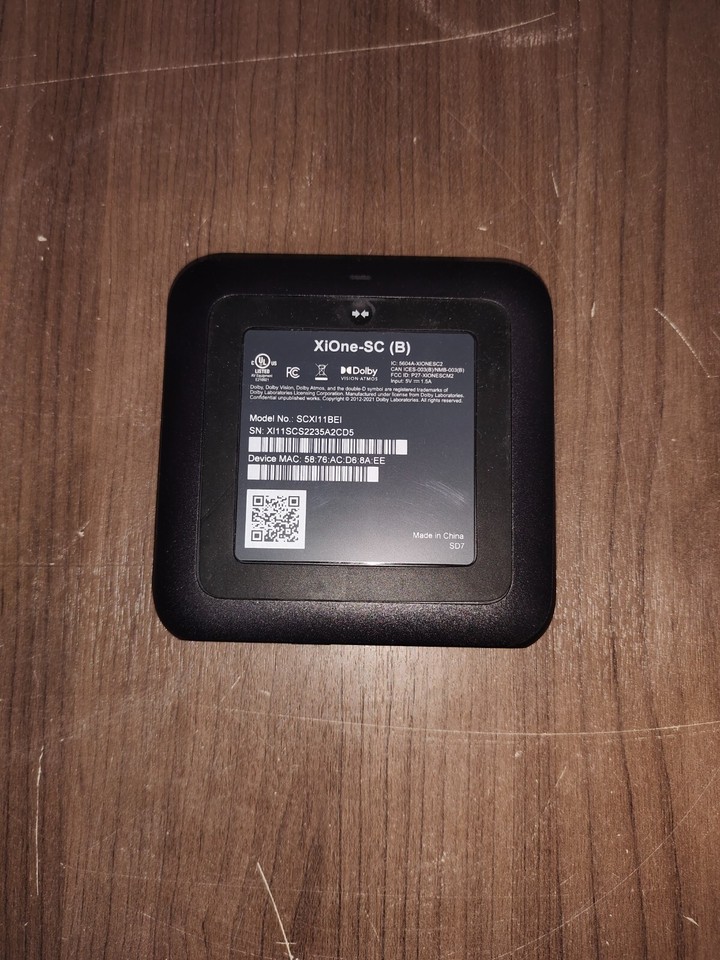 Xumo SCXI11BEI XiOne-SC(B) Stream Box HD Streaming W/ POWER SUPPLY ...