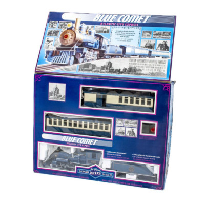 Bachmann Big Haulers Blue Comet #833 G Scale Train Set - IOB | eBay