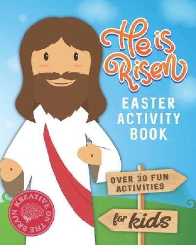 He is Risen Easter Activity Book: Over 30 Fun Activities for Kids ...
