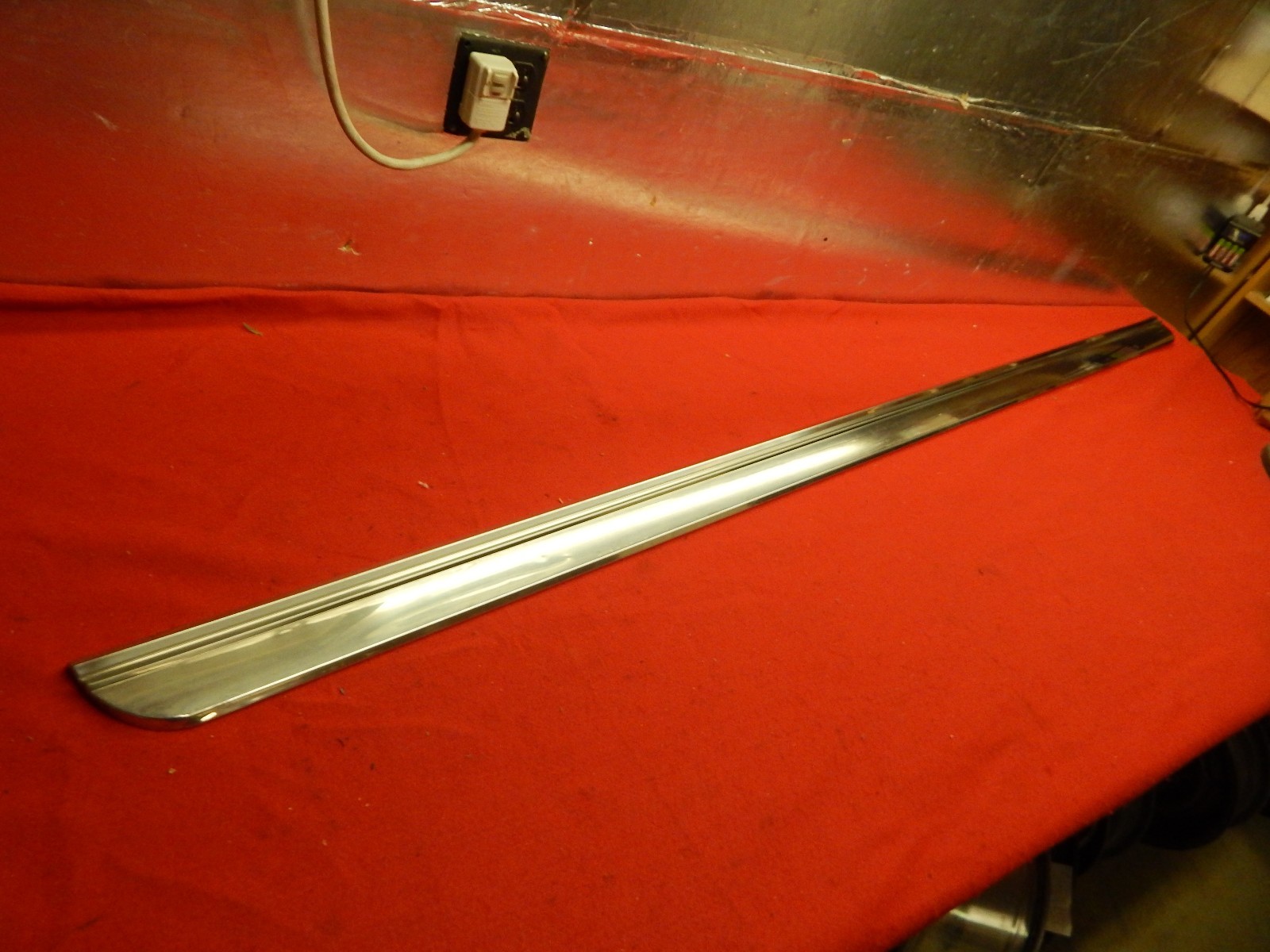 USED 65 Ford Custom 500 Ranch Wagon RH Rocker Panel Moulding #C5AZ ...
