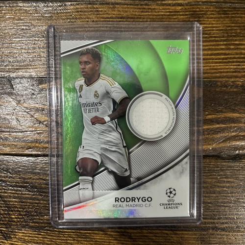 Rodrygo 2023-24 Topps UCC Match Worn Patch Green /199 | eBay