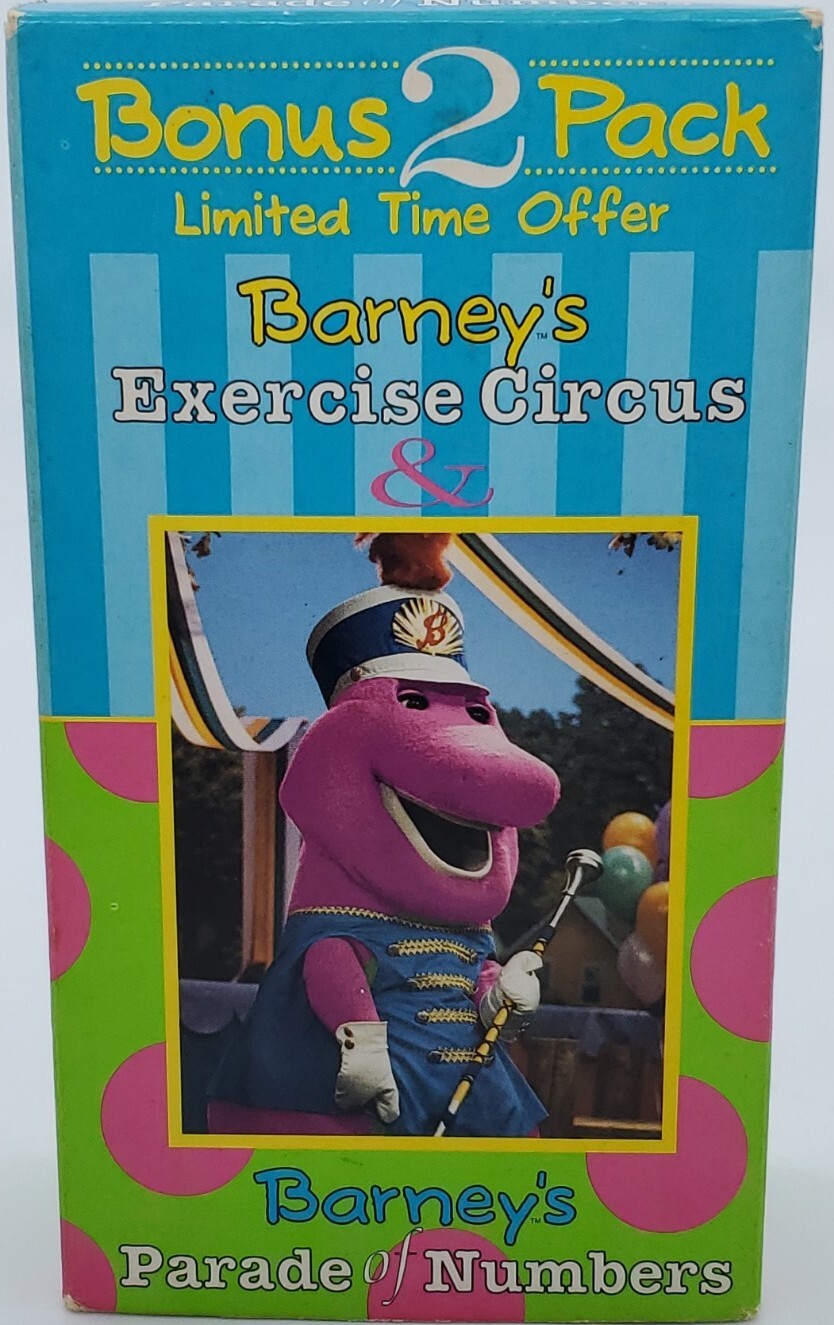 Barney's Exercise Circus & Parade Of Numbers | Grelly USA
