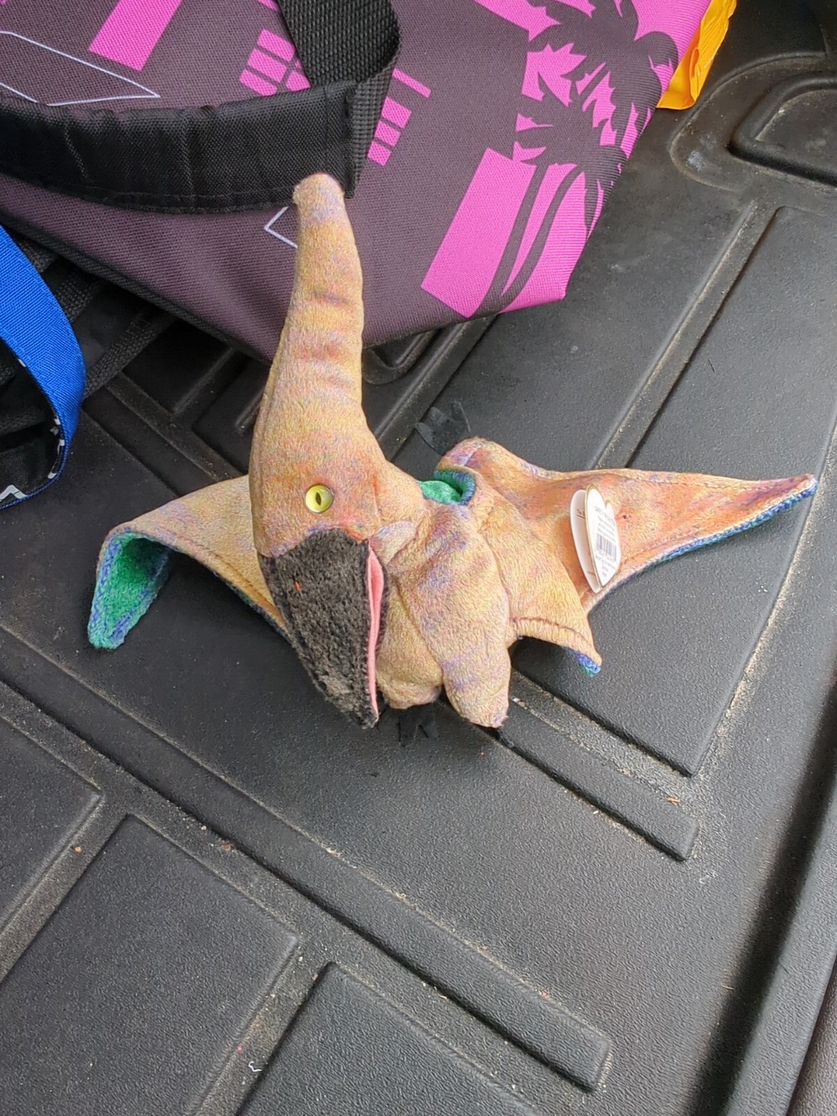 Ty Beanie Baby - SWOOP the Pterodactyl Dinosaur (6 Inch) MWMT Stuffed ...