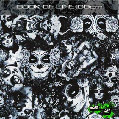 ROLLED - THE BOOK OF LIFE- Hydrographics Film Hydro Dipping Transfer ...