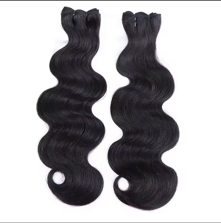 18 inch Body Wave Bundles, No Chemical Process, 100% Raw Virgin Human ...