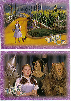 ALBUM BINDER PROMO CARD SET: THE WIZARD OF OZ SERIES 1 (BREYGENT 2006 ...