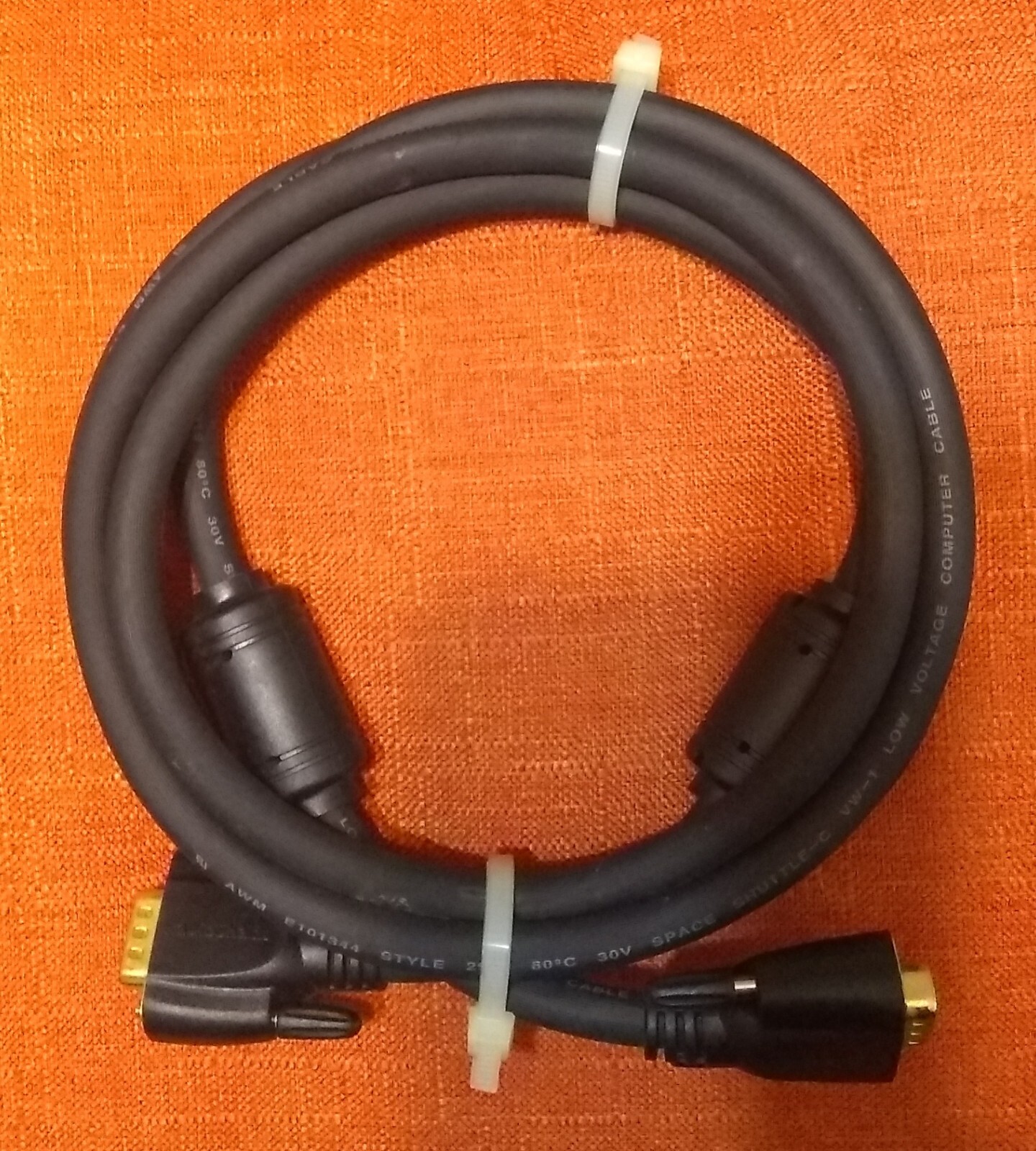 RadioShack 6ft (1.8m) VGA PC Monitor Heavy Duty Replacement Cable ...